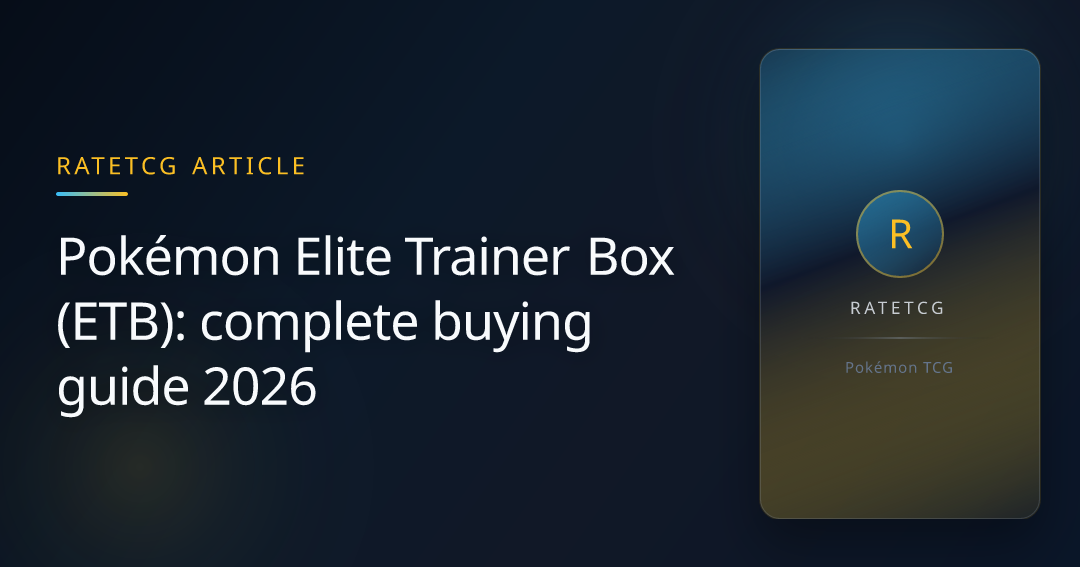 Pokémon Elite Trainer Box (ETB): complete buying guide 2026 | rateTCG